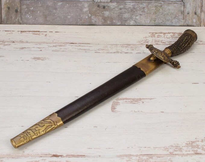 German Solingen Hunting Knife Solingen Sword Hunter Unique - Etsy