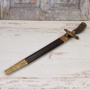 German Solingen Hunting Knife Solingen Sword Hunter Unique Sword Dagger ...