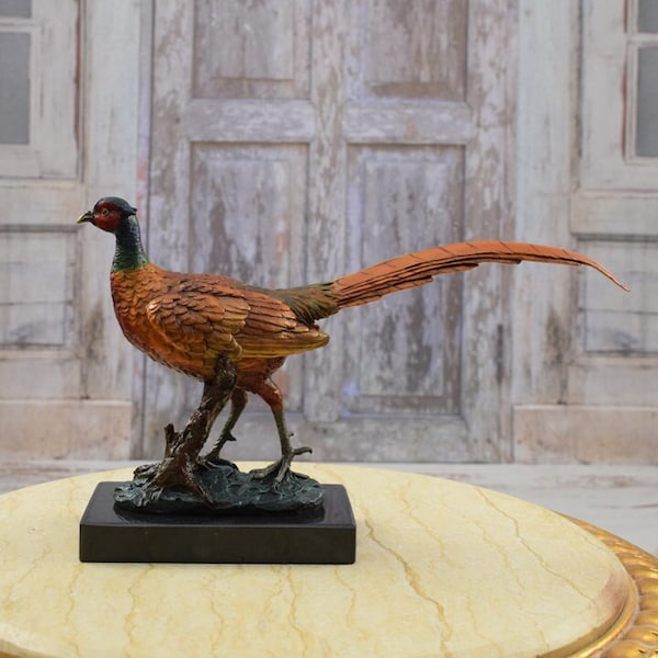 Pheasant Sculpture - Etsy
