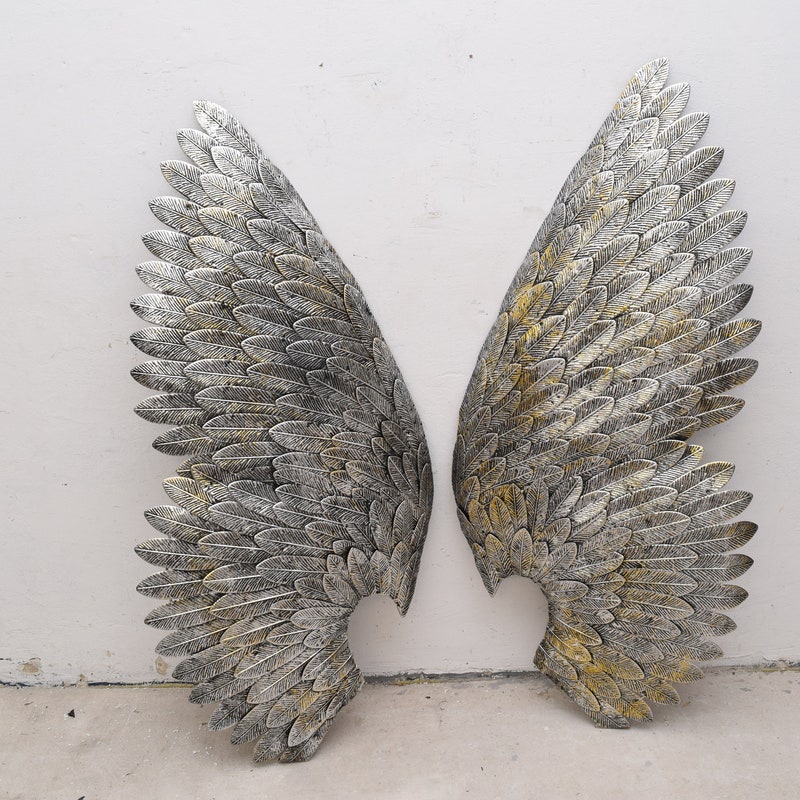 Metal Angel Wings - Etsy