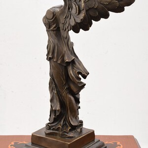 Large Ancient Greek Nike of Samothrace Mythology Bronze - Etsy