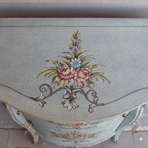 Green Luxury Commode French Commode Bent Wood Chest of Drawers Wooden ...