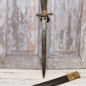 German Solingen Hunting Knife Solingen Sword Hunter Unique Sword Dagger ...