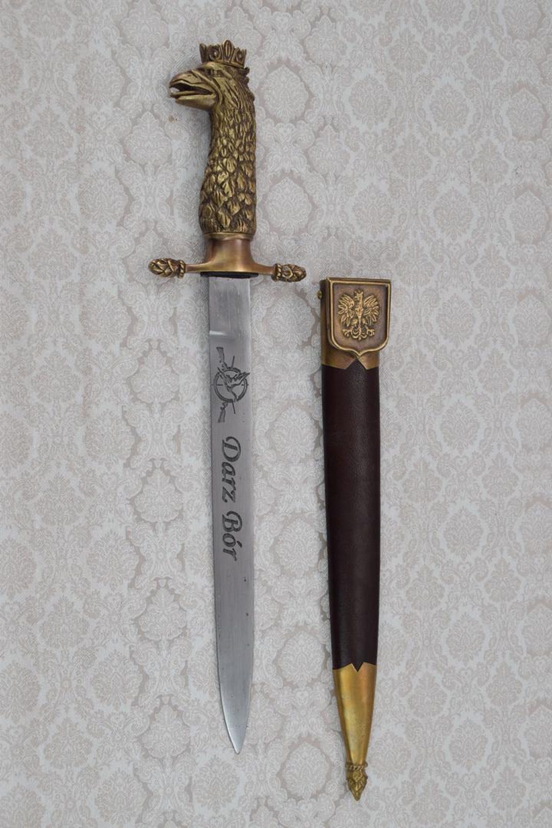 Polish Hunting Knife - Poland Sword Darz Bor - Hunter Unique Sword ...