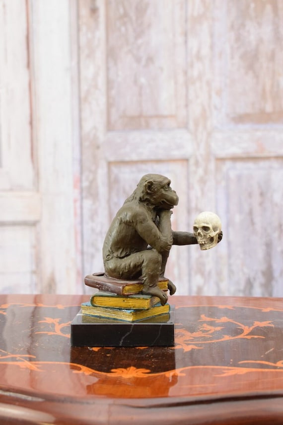 Thinking Monkey Statue