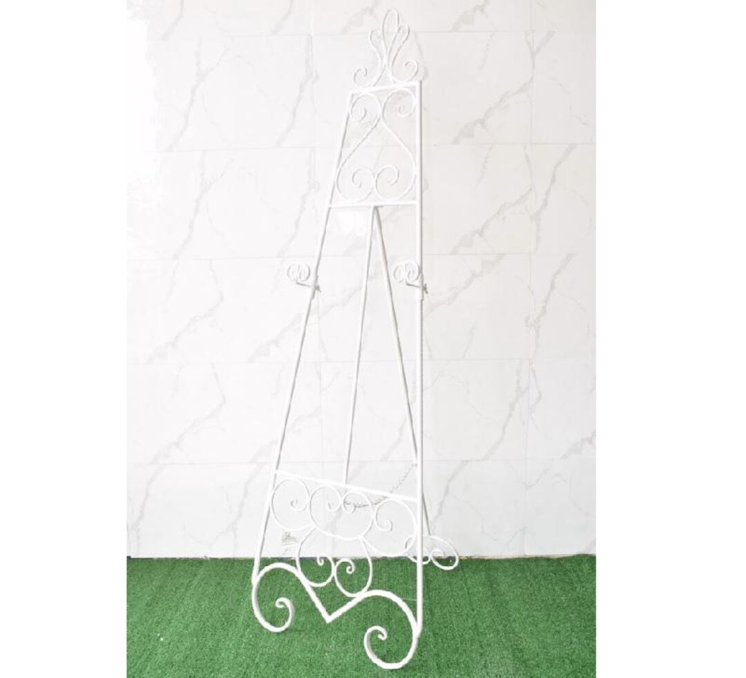 Restaurant Menu Stand - Book Stand in Art Deco Style - Iron Easel ...
