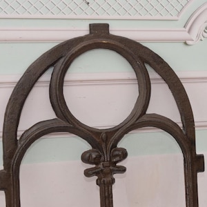 Cast Iron Window Frame With Shutters: Rustic Brown Wall Decor - Etsy