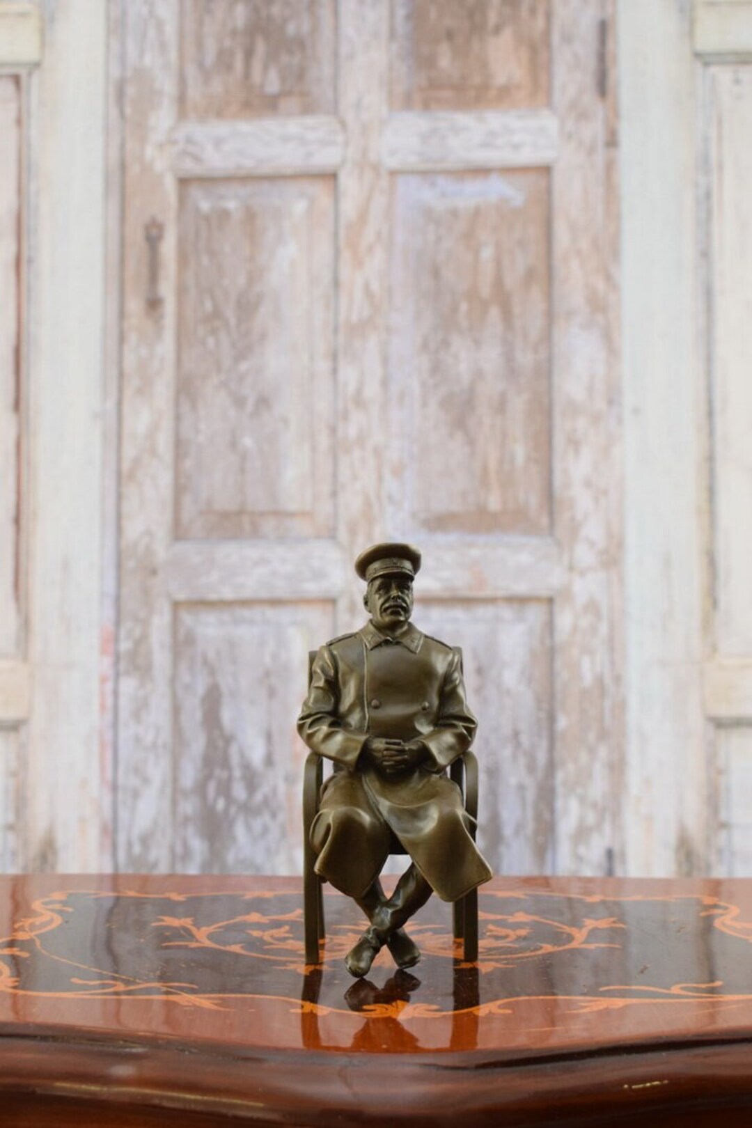 Bronze Statue Jozef Stalin - Russia Sculpture - Art Collectable Stalin ...