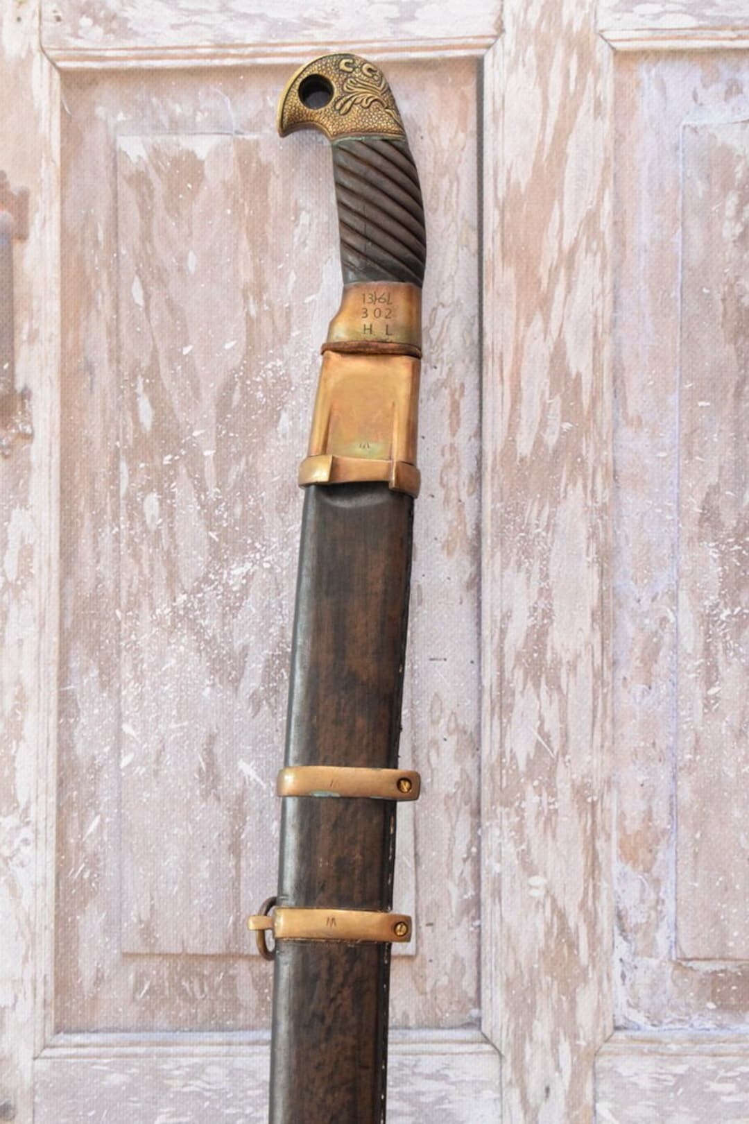 Cossack Saber Shashka Unique Saber With Scabbard Russia Saber Vintage ...