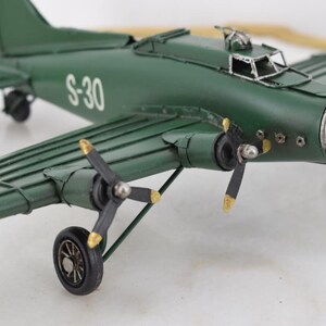 Vintage US Army Firefly Airplane Model: Metal Military Decor - Etsy