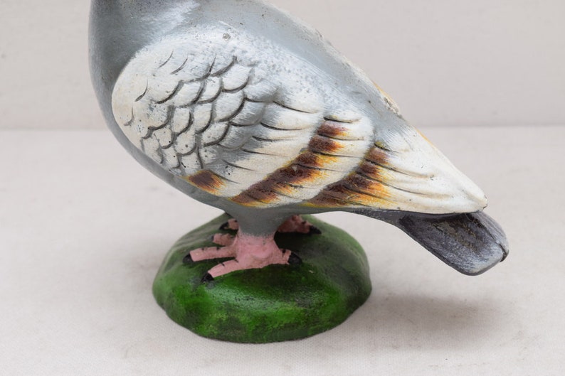 Pigeon Cast Iron Sculpture Figure Realistic Figurine Gift - Etsy