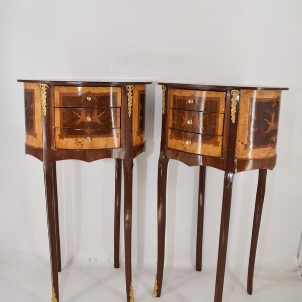 Night Stand With Drawers - Etsy