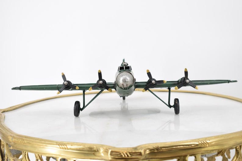 Vintage US Army Firefly Airplane Model: Metal Military Decor - Etsy