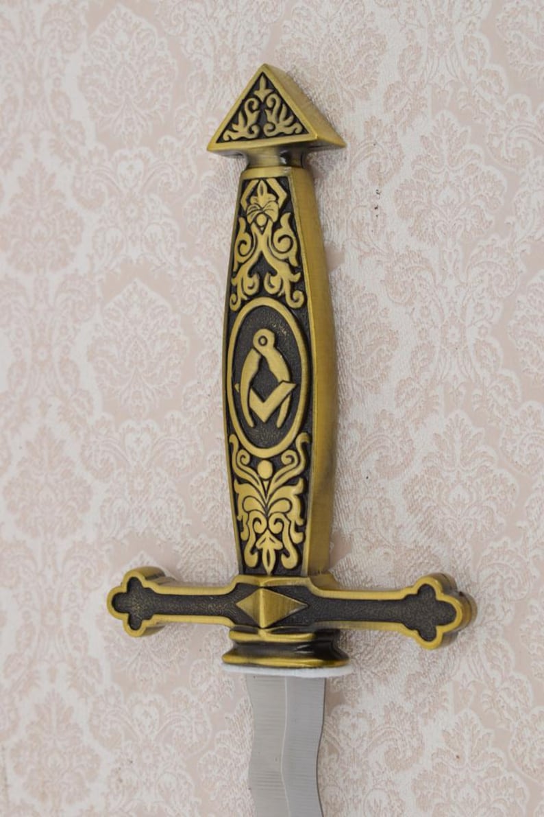 Sword Illuminate - Masonerry Dagger - Solid - Home Decor - Masonic ...