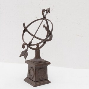 Cast Iron Sundial Garden Decor Statue Outdoor Sign Garden Sundial ...
