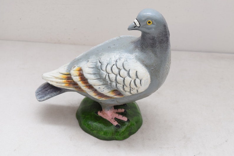 Pigeon Cast Iron Sculpture Figure Realistic Figurine Gift - Etsy
