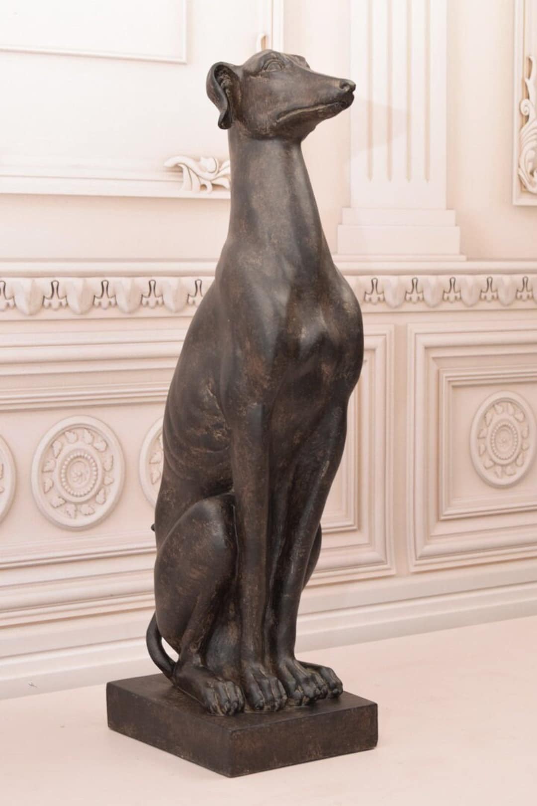 Amazing Greyhound Dog - Dog Sculpture - Realistic Dog - Exclusive Gift ...