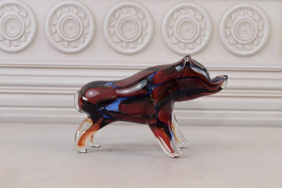 Colorful Dog Murano Style - Amazing Dog Glass - Sculpture Murano From ...