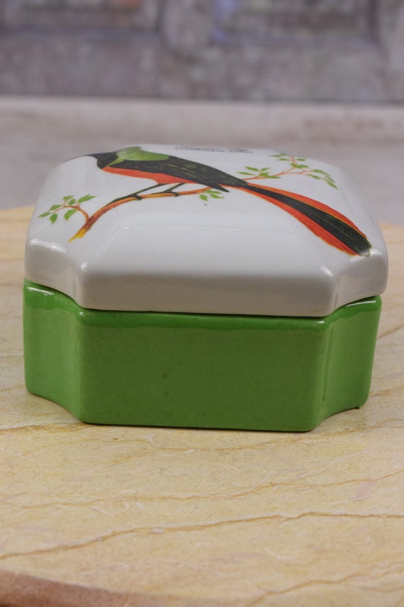 Unique Porcelain Casket Art Nouveau - Painted Porcela… - Gem