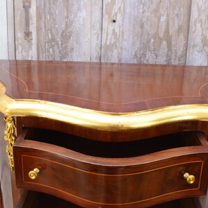 Commode French Louis XVI Style Night Stand Chest of Drawers Wooden ...