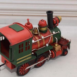 Vintage Locomotive Train Metal Model - Toy Train - Old School Model ...