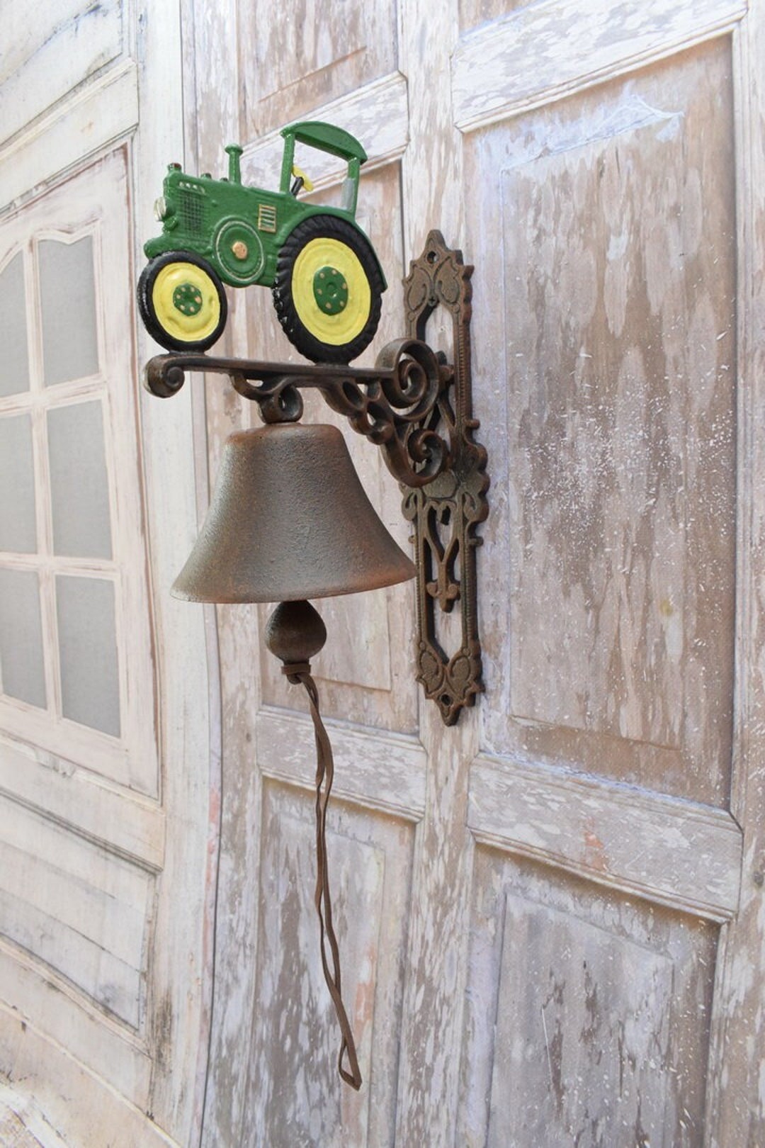 Decorative Door Bell Tractor - Green Tractor Bell - Unique Bell - Cast ...