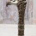Aluminum Walking Stick Cane With Vulture Head Handle Steampunk Style ...