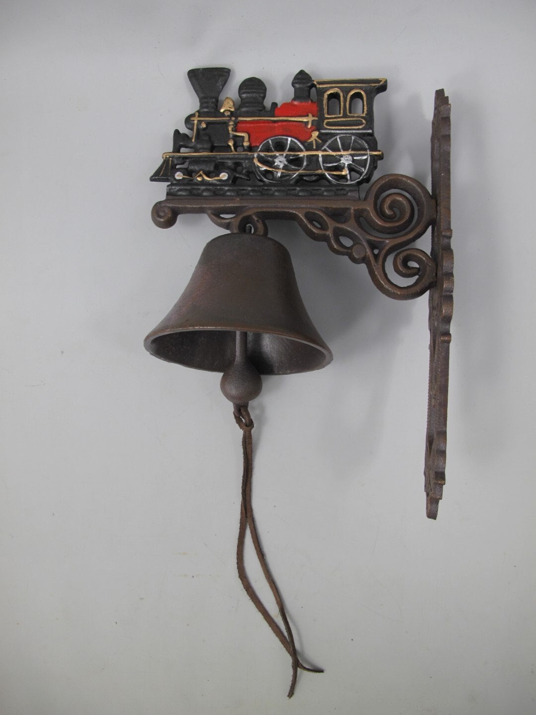 Decorative Door Bell Train - Black and Red Bell - Locomotive Bell ...