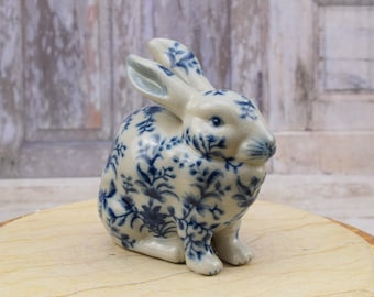Rare Vintage Art Deco Porcelain Hare Figurine 1920s Hare Porte Couteaux ...