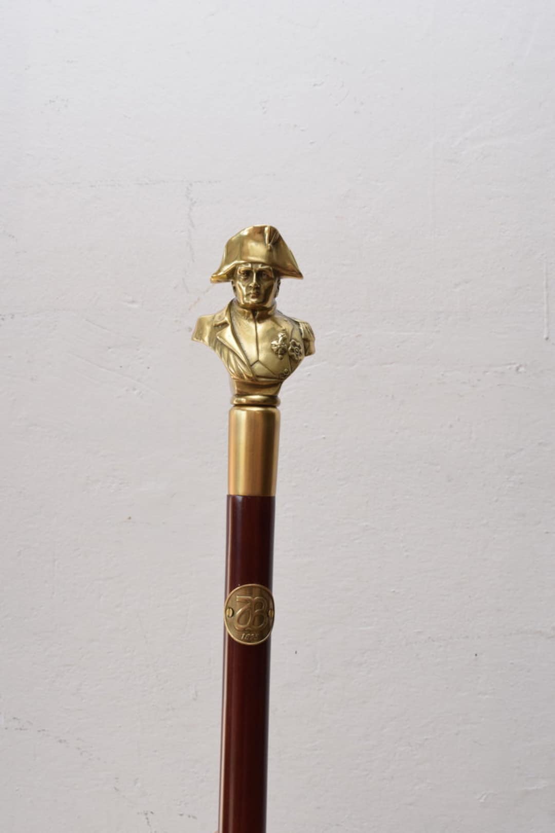 Napoleon Bonaparte Walking Stick: Wooden Cane With Bronze Art Deco ...