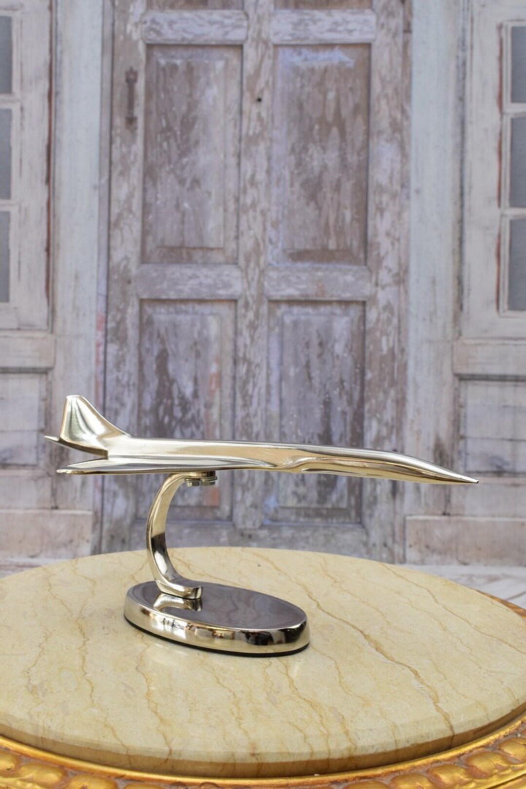 Aluminum Model Aircraft Concorde Silver Airplane Elegant Gift for Pilot ...