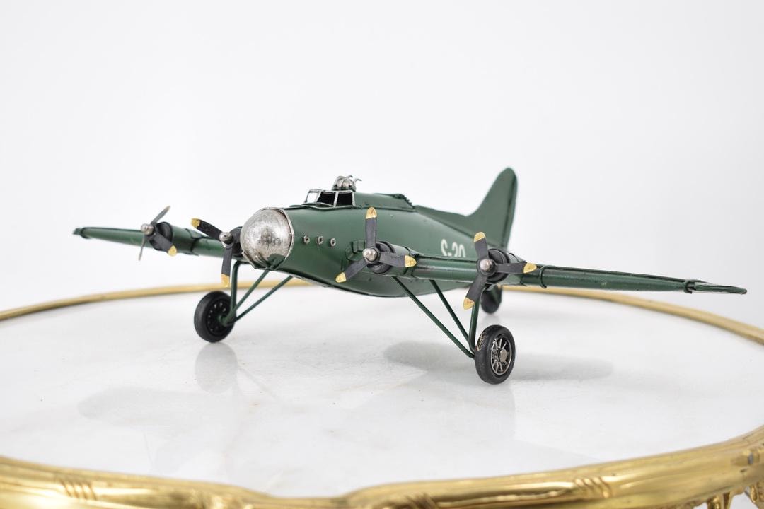 Vintage US Army Firefly Airplane Model: Metal Military Decor - Etsy