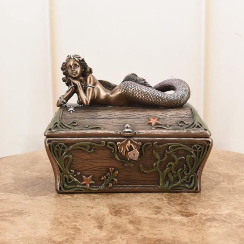 Mermaid Jewelry Jars - Etsy UK