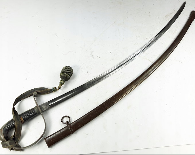 Very Rare German Saber With Scabbard and Sling Imperial German Saber ...