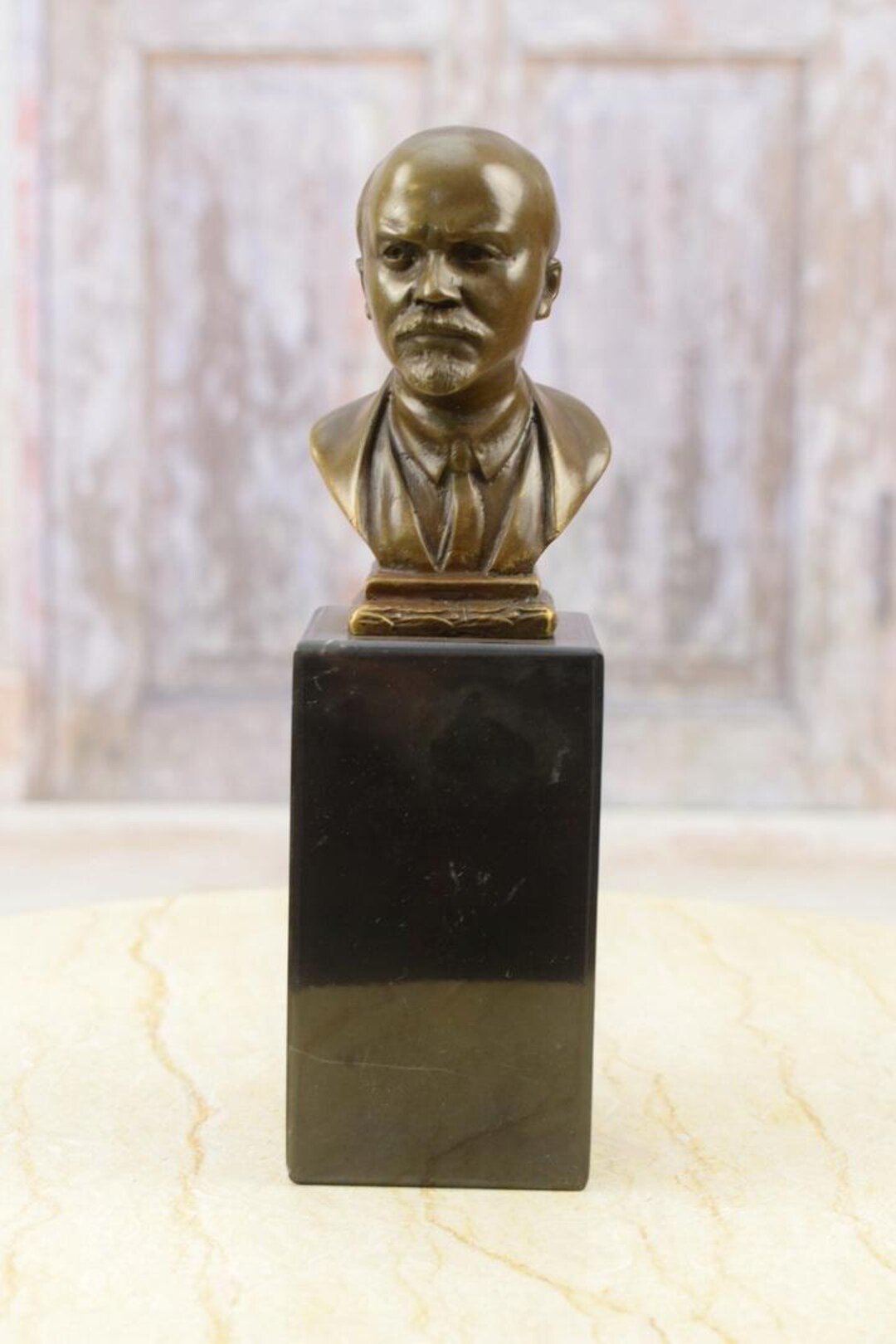 Bronze Statue Lenin - Russia Sculpture - Art Collectable Lenin Figurine ...