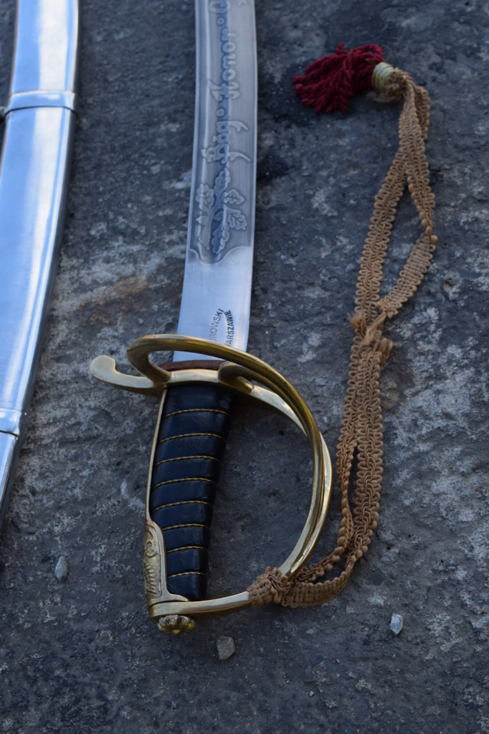 Polish Saber With Scabbard: Pattern 1921 Borowski Warszawa Replica - Etsy