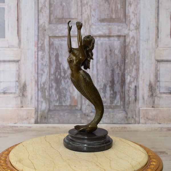 Mermaid Statue - Etsy