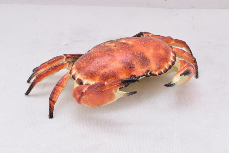 Amazing Casket Crab Cast Iron Crab Sculpture Amazing - Etsy
