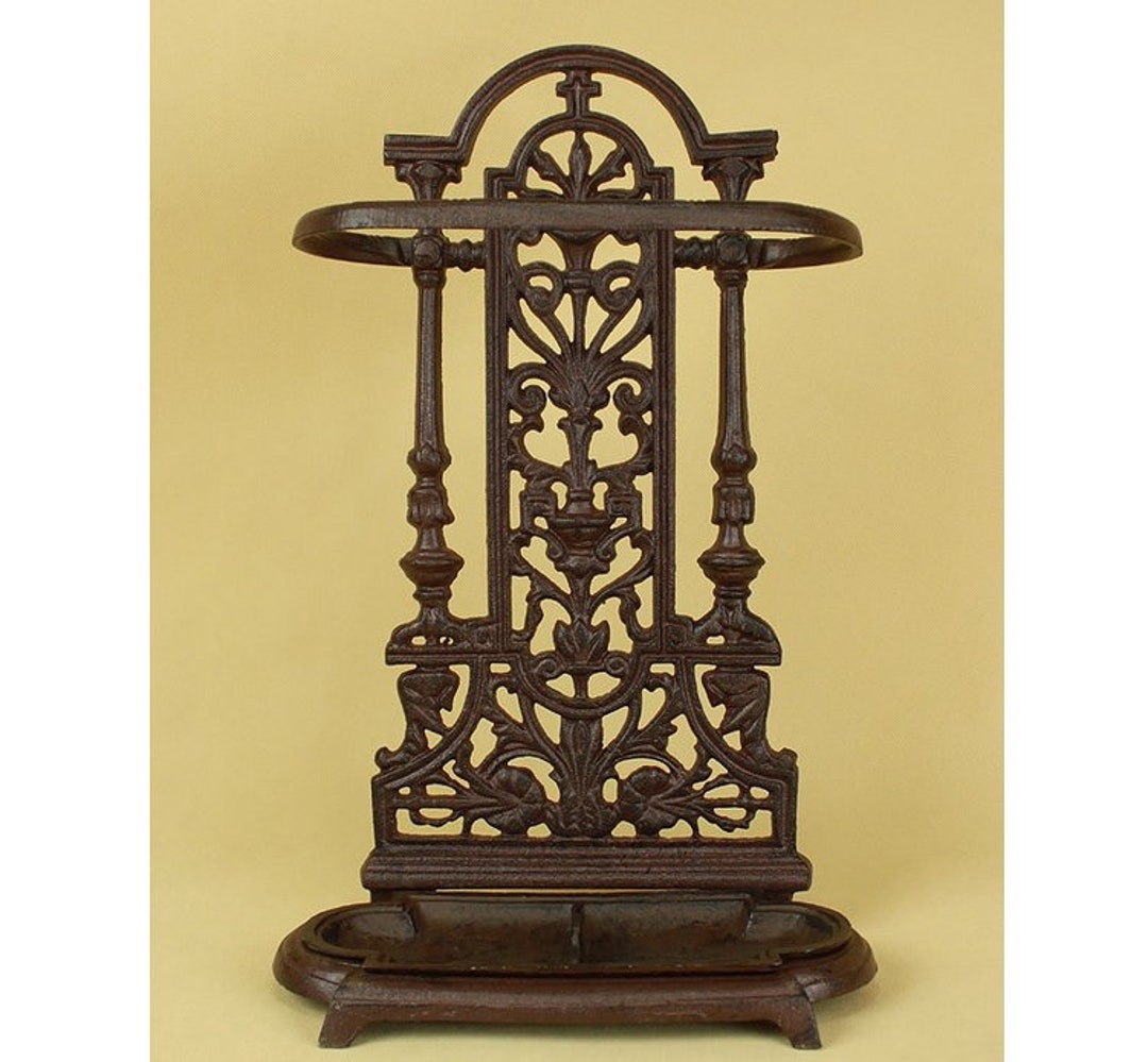 Cast Iron Umbrella Stand - Beautiful Stand Walking - Nostalgic Umbrella ...
