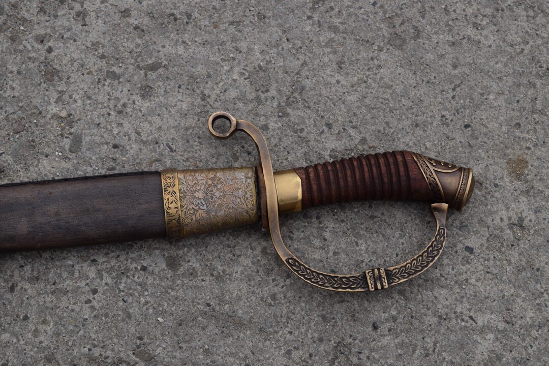 Cossack Shashka Imperial Russia Saber Dragon Saber With Scabbard ...