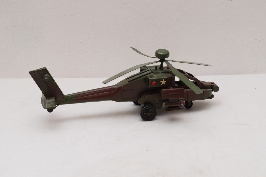 Vintage Military Helicopter Old Metal Model Toy Gift Idea Old School - Etsy