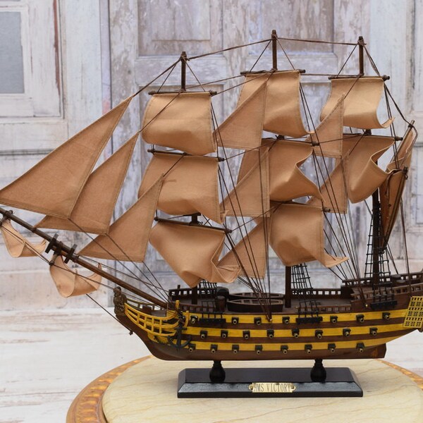 Hms Victory Ship Replica - Etsy