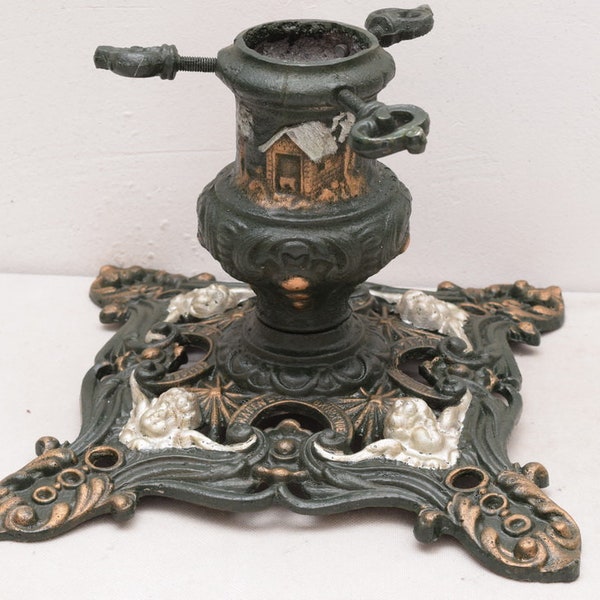 Cast Iron Tree Stand - Etsy