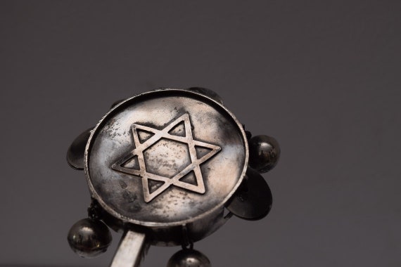 Silver Jewish Ceremonial Rattle Tower Besamin Judaica Jew - Etsy