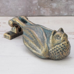 Cast Iron Door Knocker - Door Knocker Bat - Funny Bat Figure - Door ...