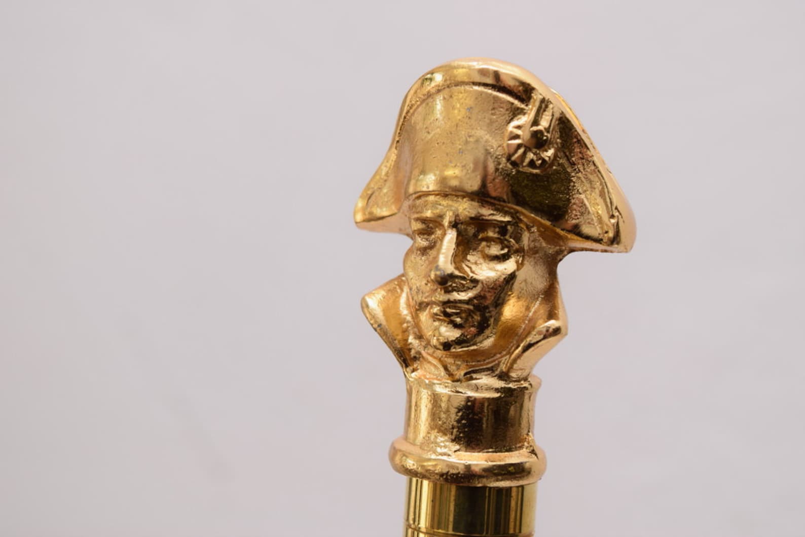 Napoleon Bonaparte Walking Stick Wooden and Brass Walking - Etsy