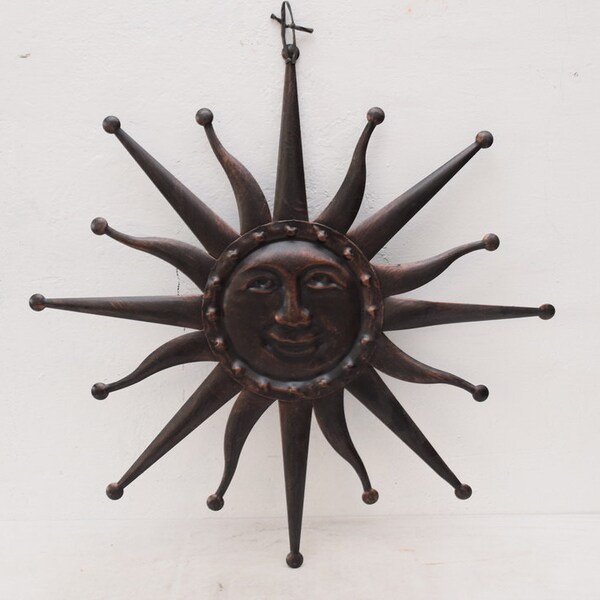 Metal Sun Wall Art - Etsy