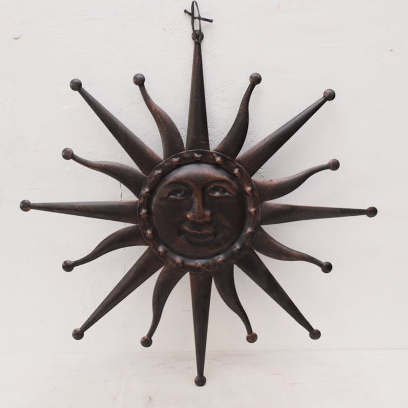 Metal Sun Wall Art - Etsy