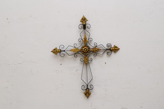 Ornamental Iron Crosses Wrought Iron Cross Hi Res Stock Photography