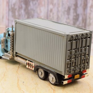 Vintage Metal Truck - TIR Container Vintage - Old Classic TIR - Tir Toy ...